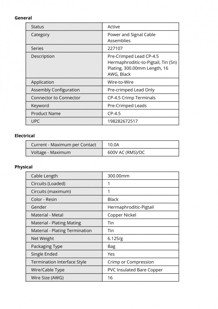 Product document page 2